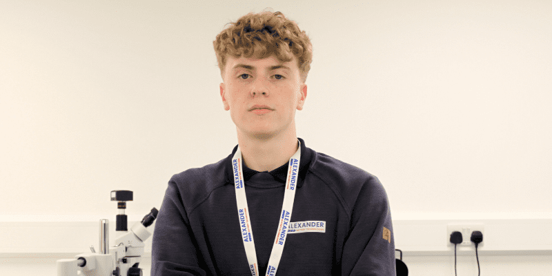 Meet our newest Junior Design Engineer - Alexander Battery Technologies